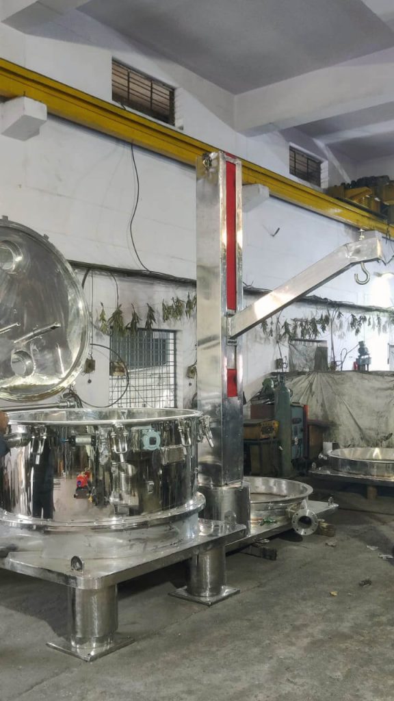 Centrifuge Bag Lifting Device Manufacturers Mumbai India